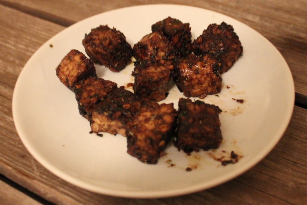 Pan-Seared Italian Tempeh - In Johnna's Kitchen