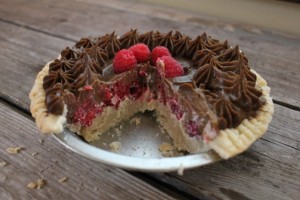 Red, White & Chocolate Pie, aka ChocoRaspaNilla